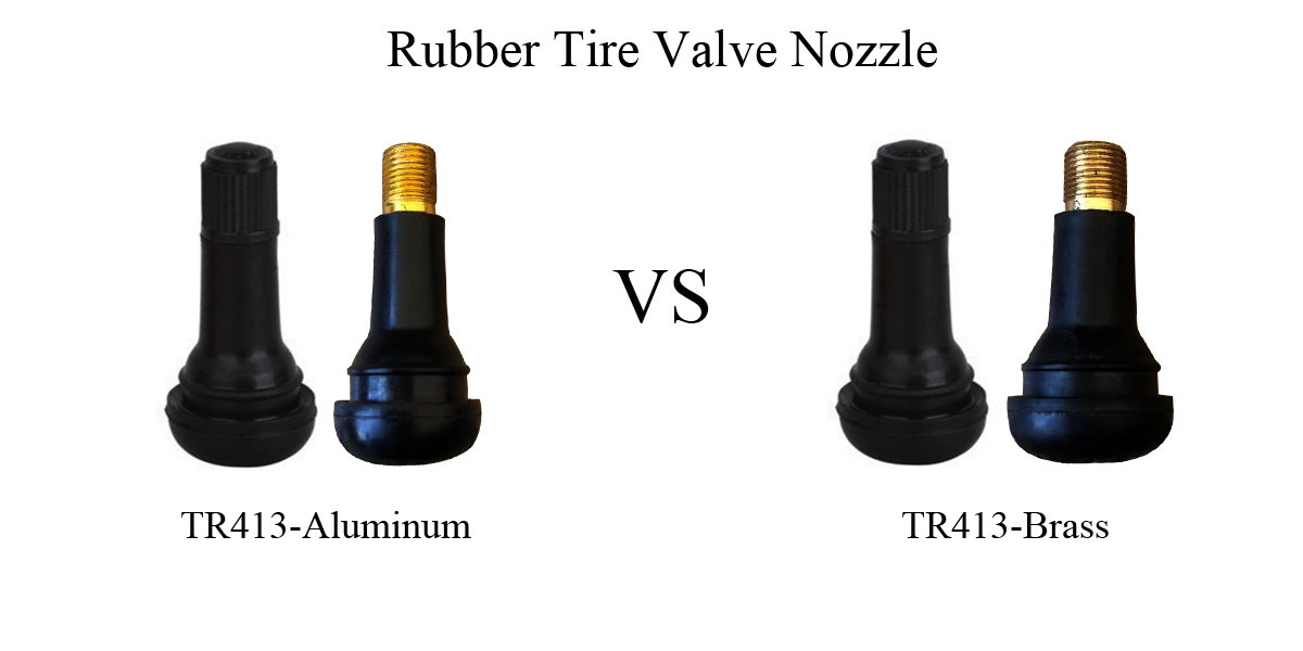 The differences between the brass or aluminum rubber tire valve nozzles ...